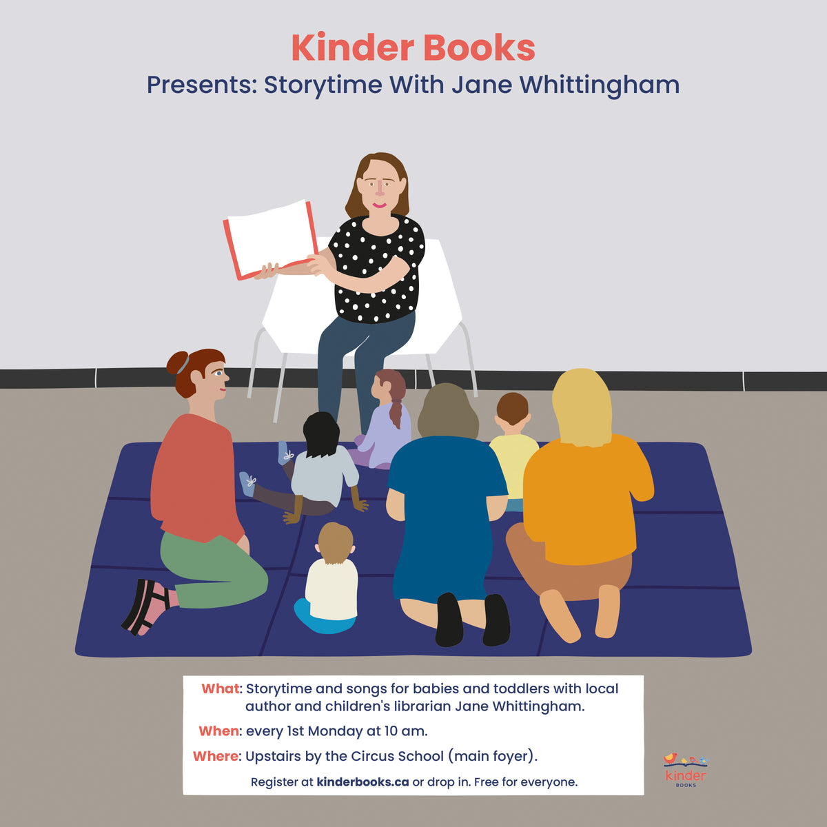 Monthly Storytime for Babies and Toddlers – Kinder Books